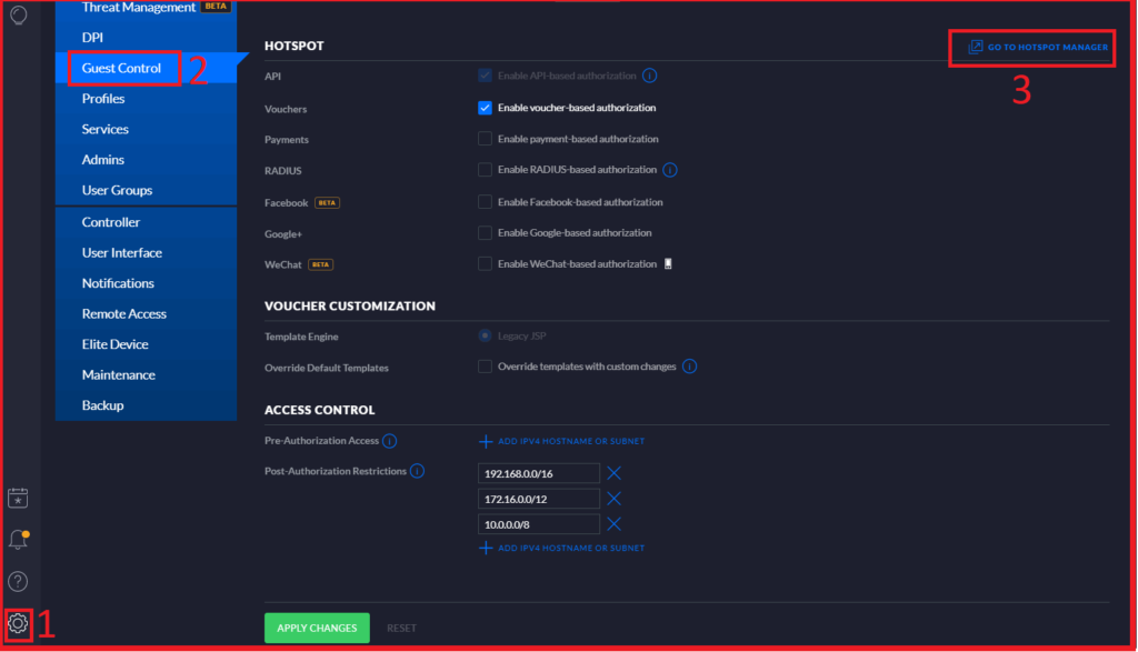 Ubiquiti Unifi Voucher Based Guest Wi-Fi Clients Login - edledge